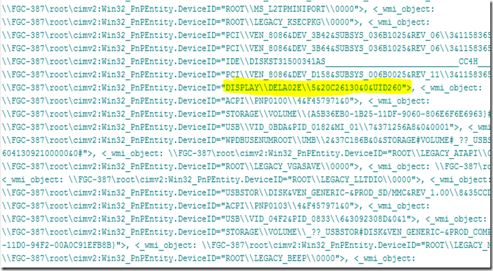 Programming Bits: Using WMI to Query Monitor Information